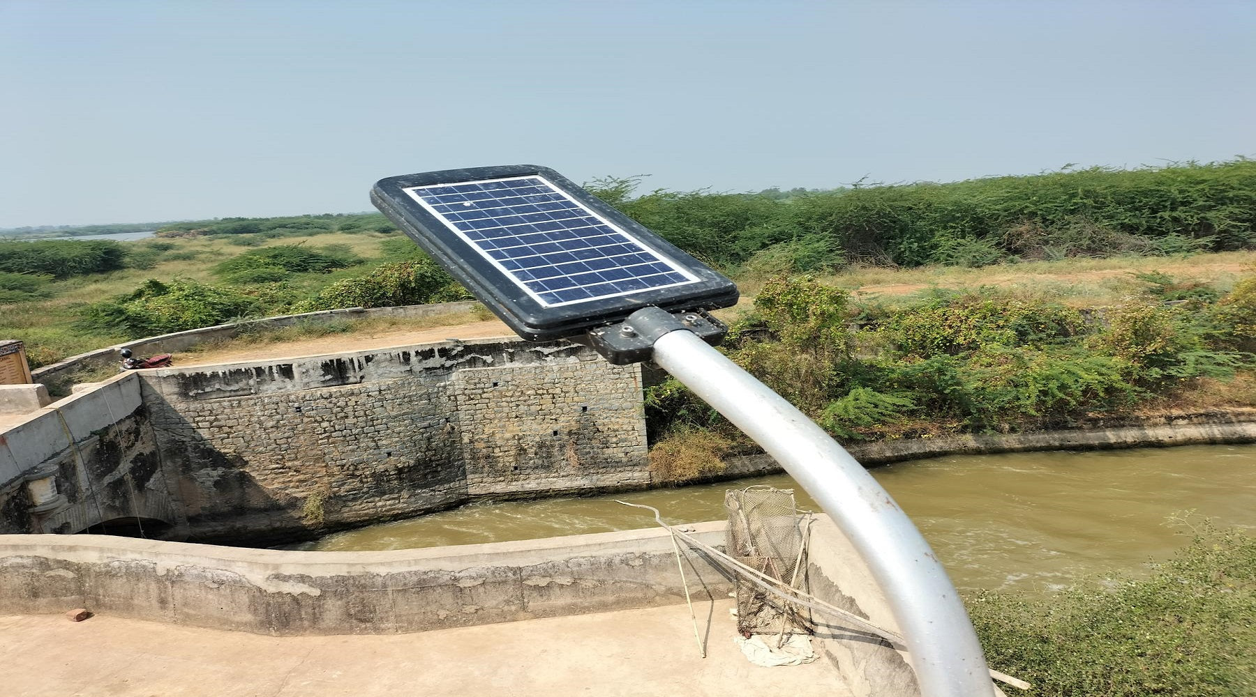 75 watts street light panel Direct Solar System Installation in Chitto