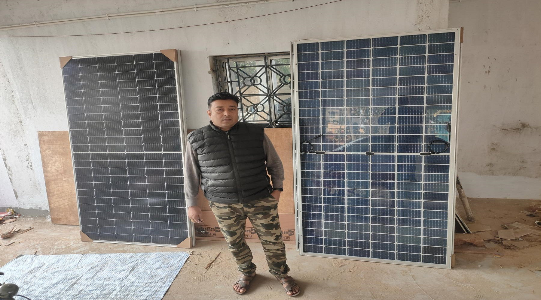 LOOM SOLAR 5KW BIFACIAL Hybrid Solar System Installation in KOLAGHAT,