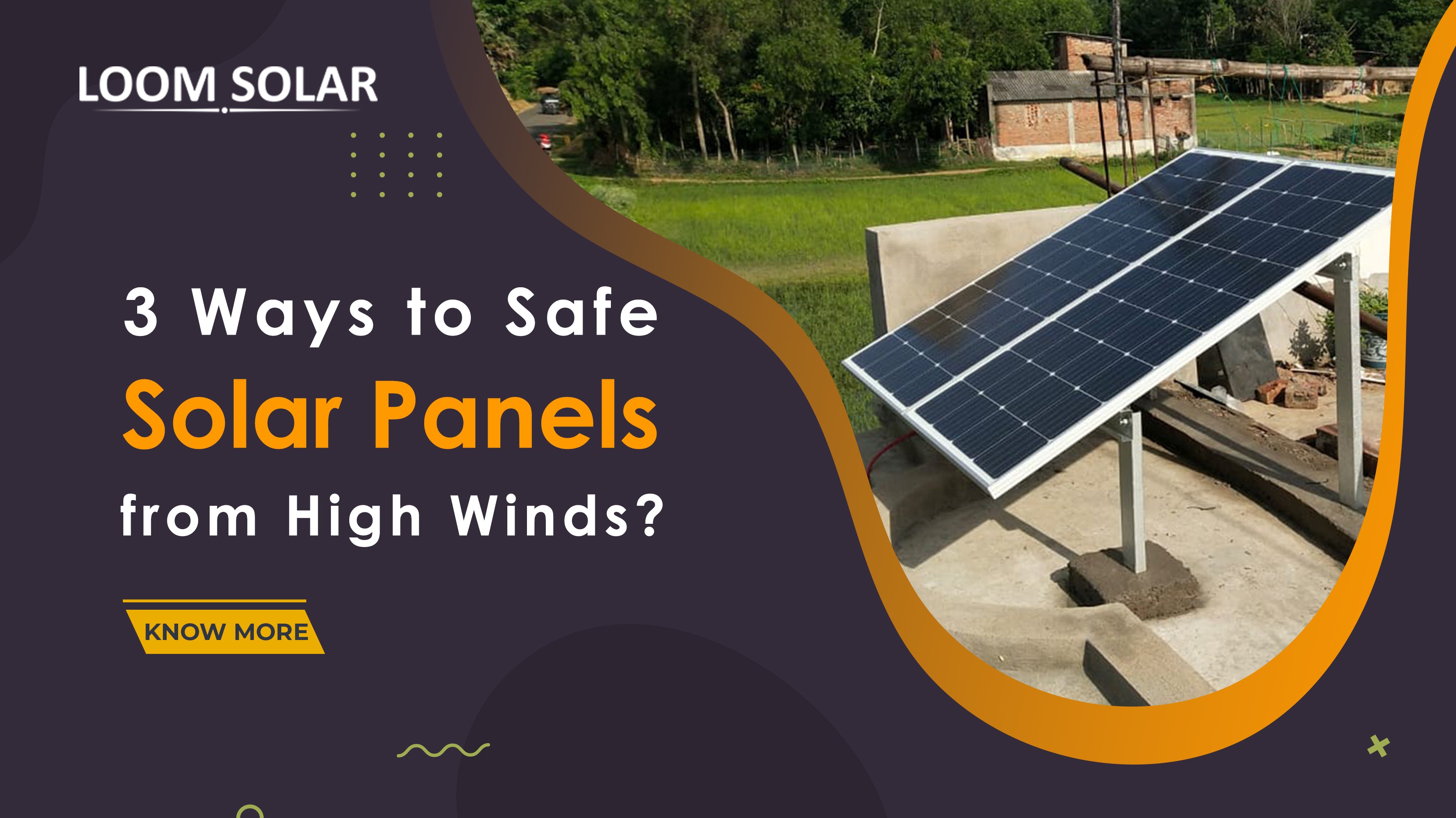 How to Safe Solar Panels from Cyclone? (3 Safety Tips)