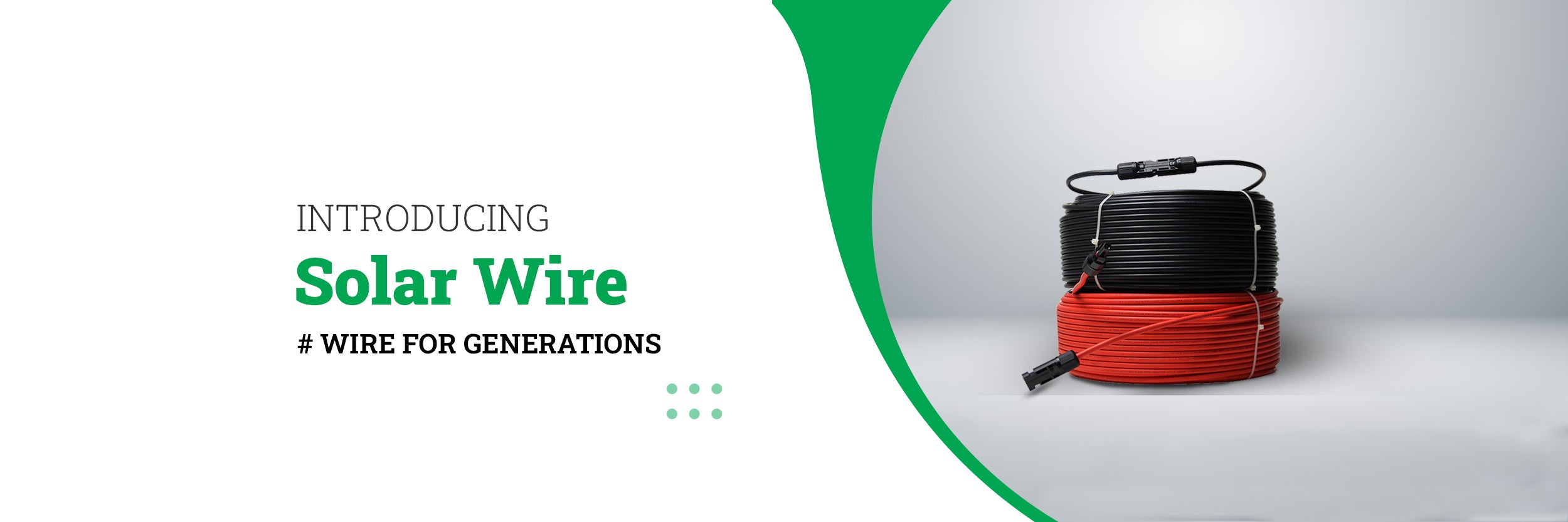 Solar DC Cables and wires for Solar Panels Installation: 4 -16 sq mm