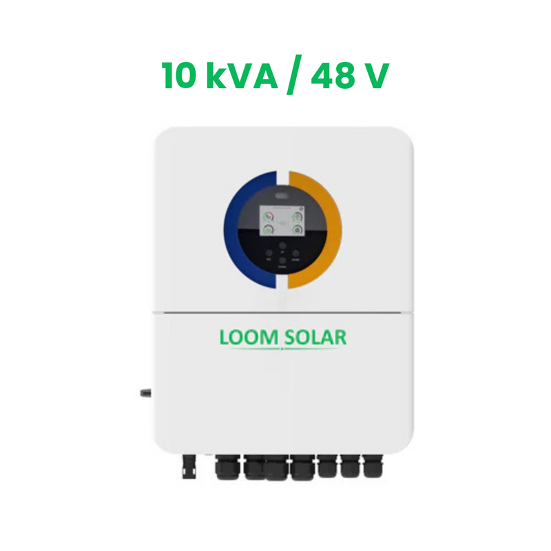 Fusion 10kVA - 48 Volt Hybrid Solar Inverter Online + Monitoring
