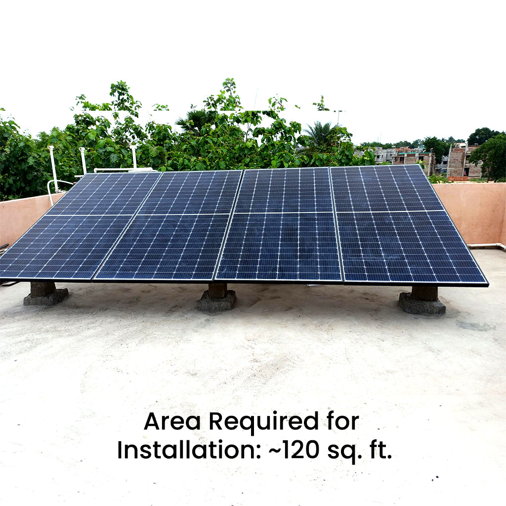 Loom Solar 2kW Solar Panel - Shark 450W * 4, 24V PV Module