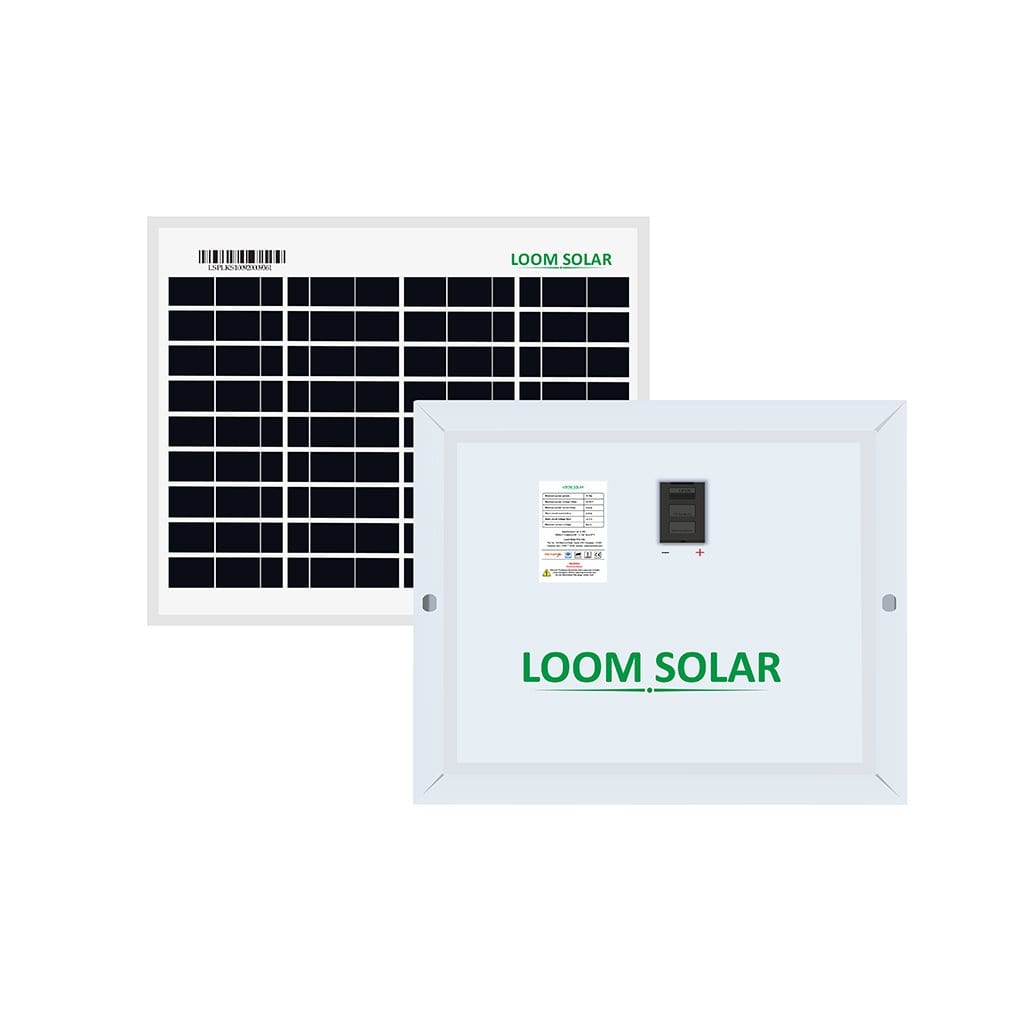 Loom 10 Watt Solar Panel - Buy Solar Panel for Mobile Charging Online