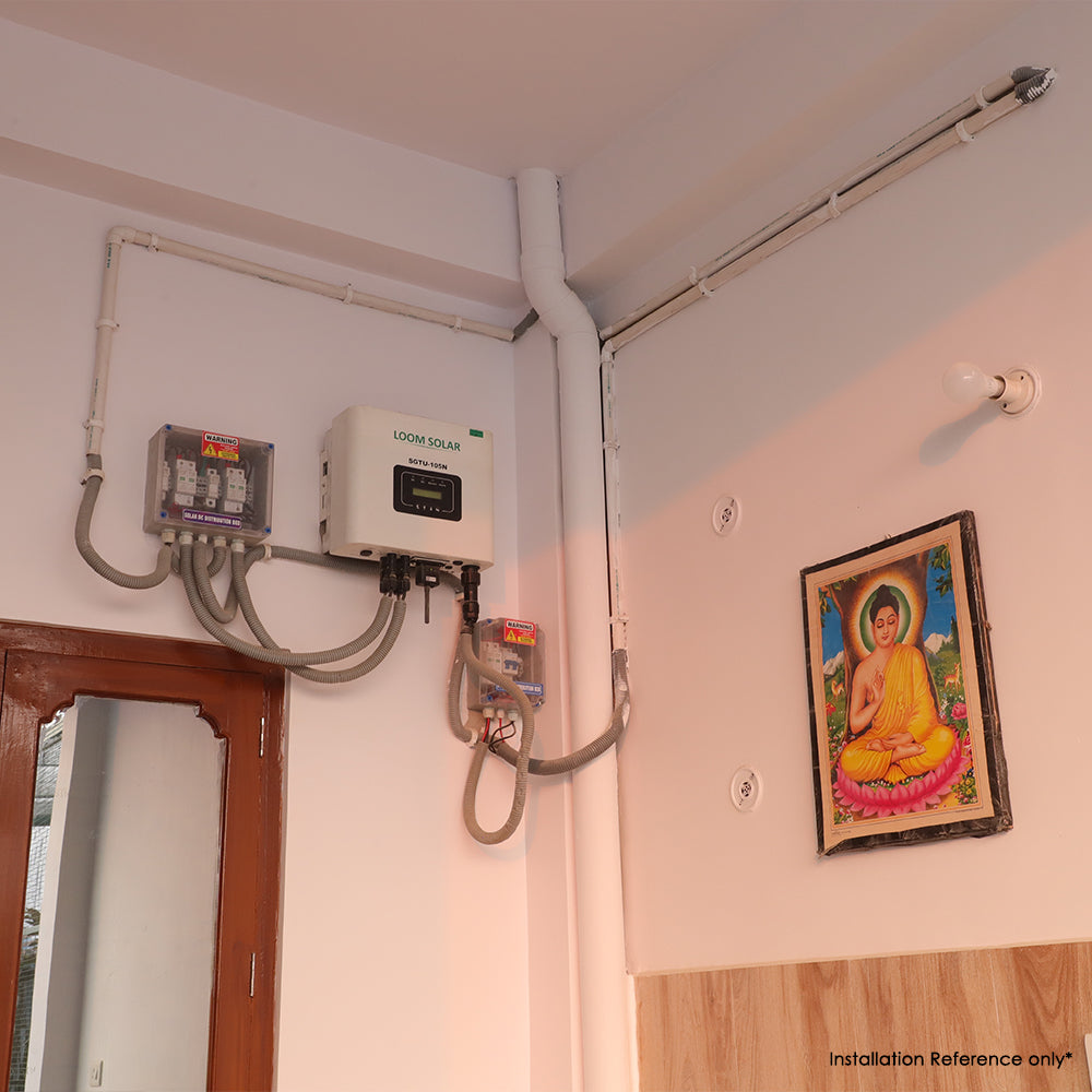 Loom Solar 3kW Grid Connected Solar System for Big Houses