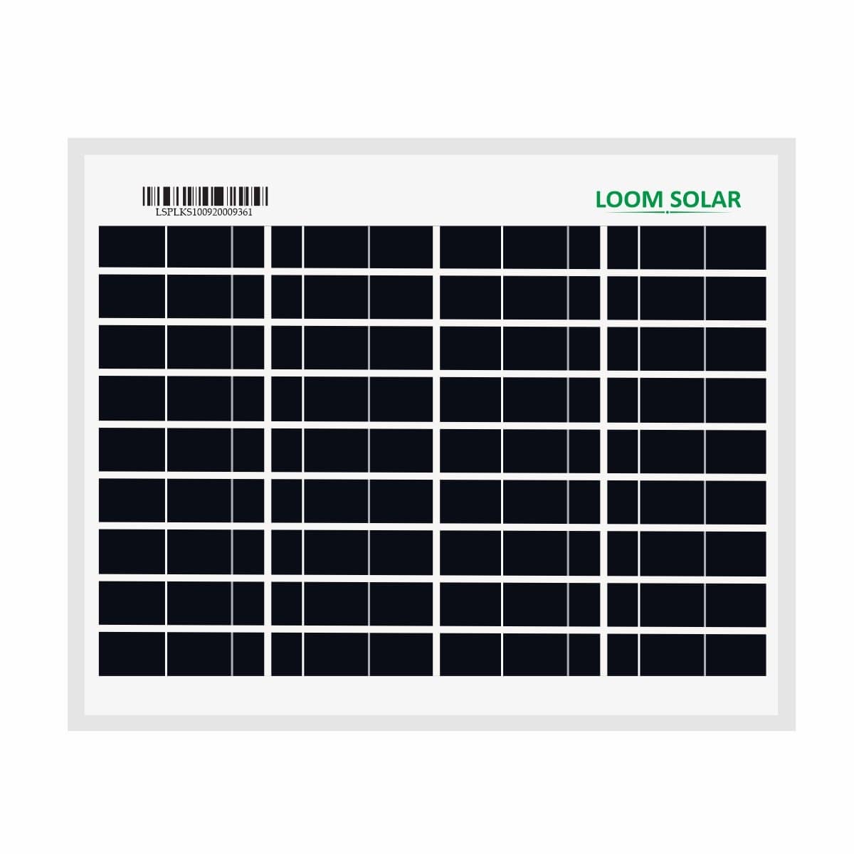 Loom 10 Watt Solar Panel - Buy Solar Panel for Mobile Charging Online